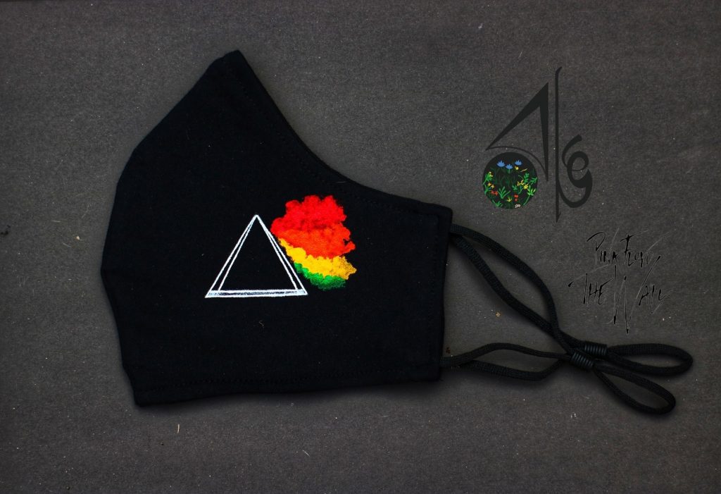 Pink Floyd Mask (Hand-Painted) - Rung